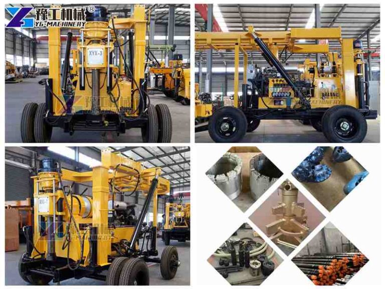 Small Water Well Drilling Rig for Sale 50-120m [Portable]