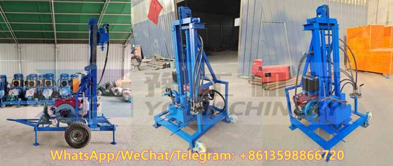 Small Water Well Drilling Rig for Sale 50-120m [Portable]