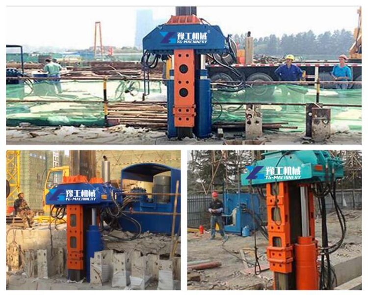 H beam sheet Pile Extractor | 30m Universal Pile Extraction