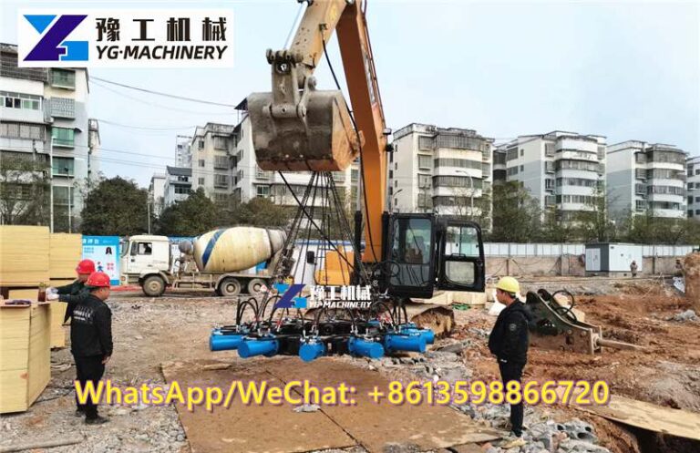 H beam sheet Pile Extractor | 30m Universal Pile Extraction