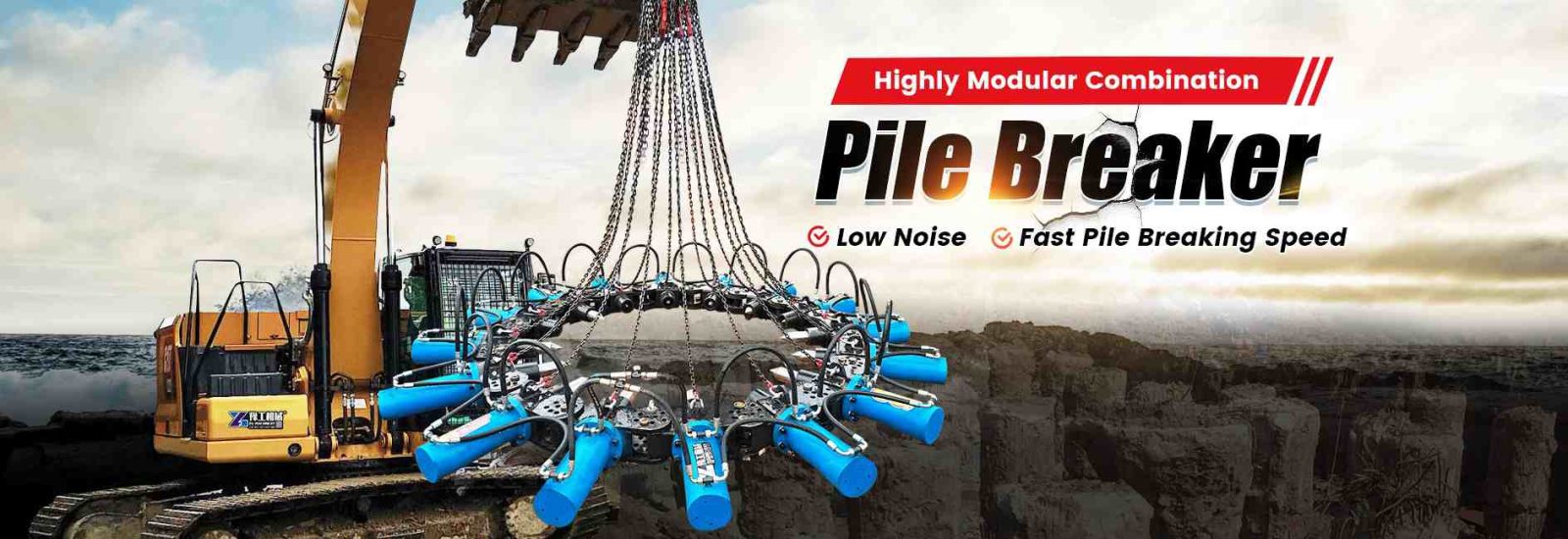 H beam sheet Pile Extractor | 30m Universal Pile Extraction